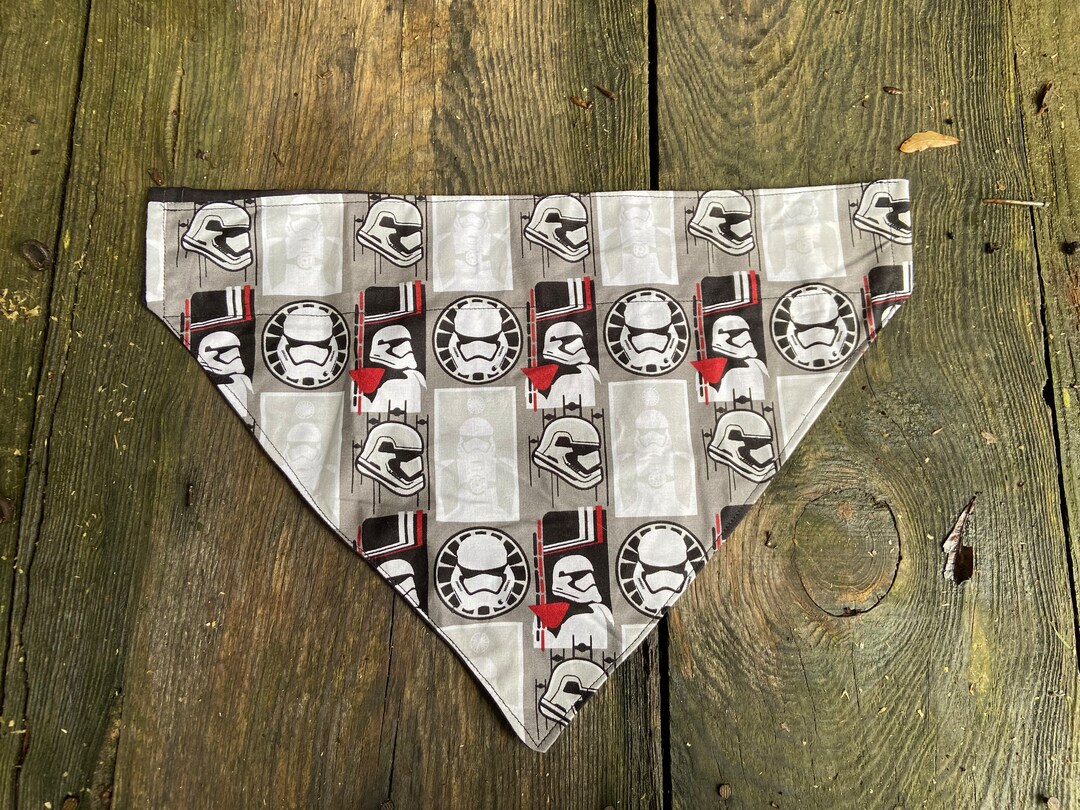 XL Stormtroopers Over the Collar Dog Bandana - Etsy