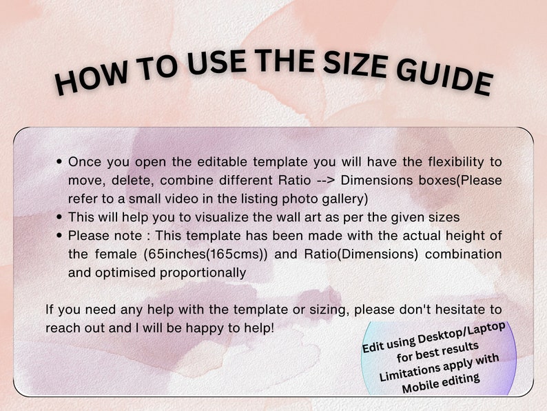 Wall Art Size Guide, Wall Display Guide, Frame Aspect Ratio, Print Size ...