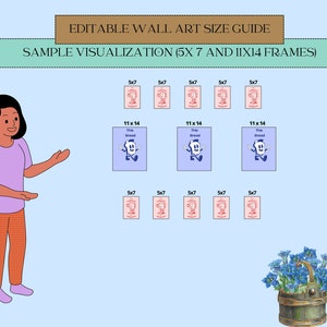 Wall Art Size Guide, Wall Display Guide, Frame Aspect Ratio, Print Size ...