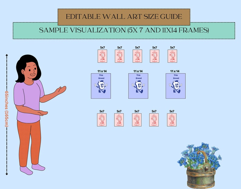 Wall Art Size Guide, Wall Display Guide, Frame Aspect Ratio, Print Size ...