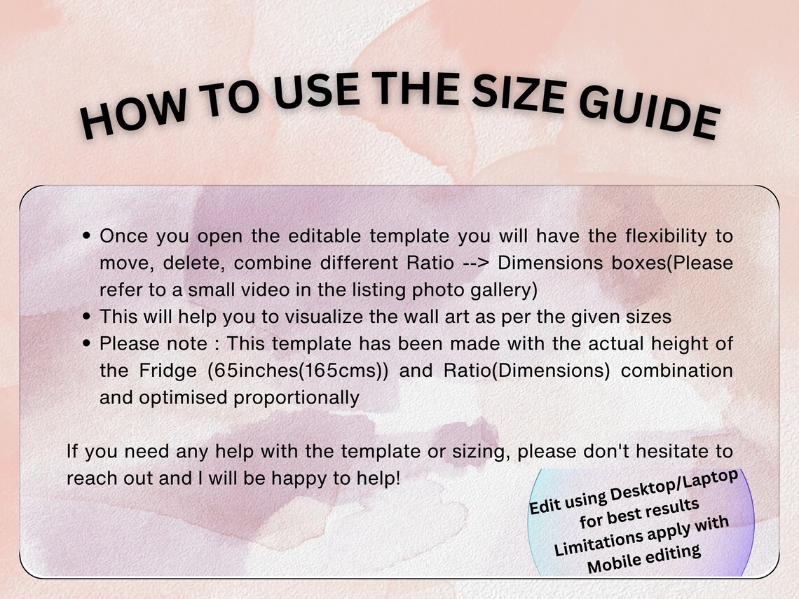 Wall Art Size Guide, Wall Display Guide, Frame Aspect Ratio, Print Size ...