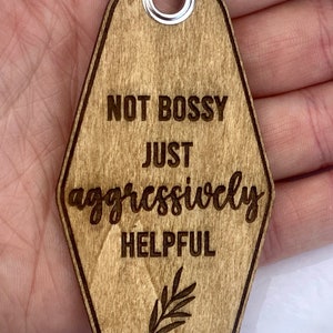 Sassy Keychains - Laser Engraved - Etsy
