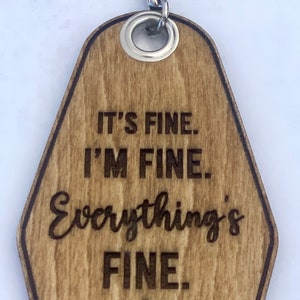 Sassy Keychains - Laser Engraved - Etsy