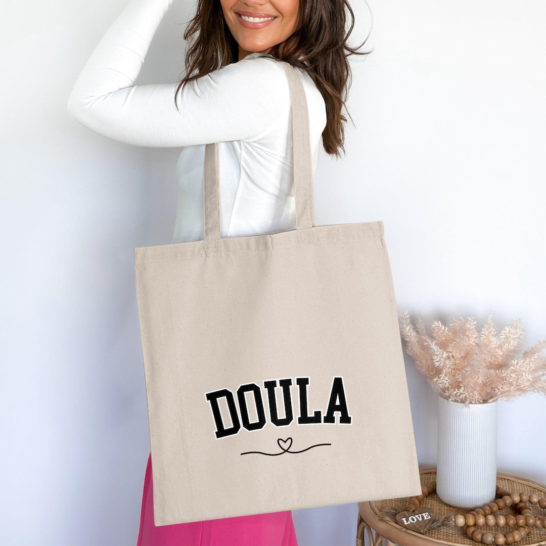 Doula Tote Bag, Doula Themed Tote, Empowerment Gift, Essential Doula ...