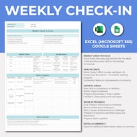 Weekly Check-in Worksheet / Therapy Worksheets / Feelings Journal ...
