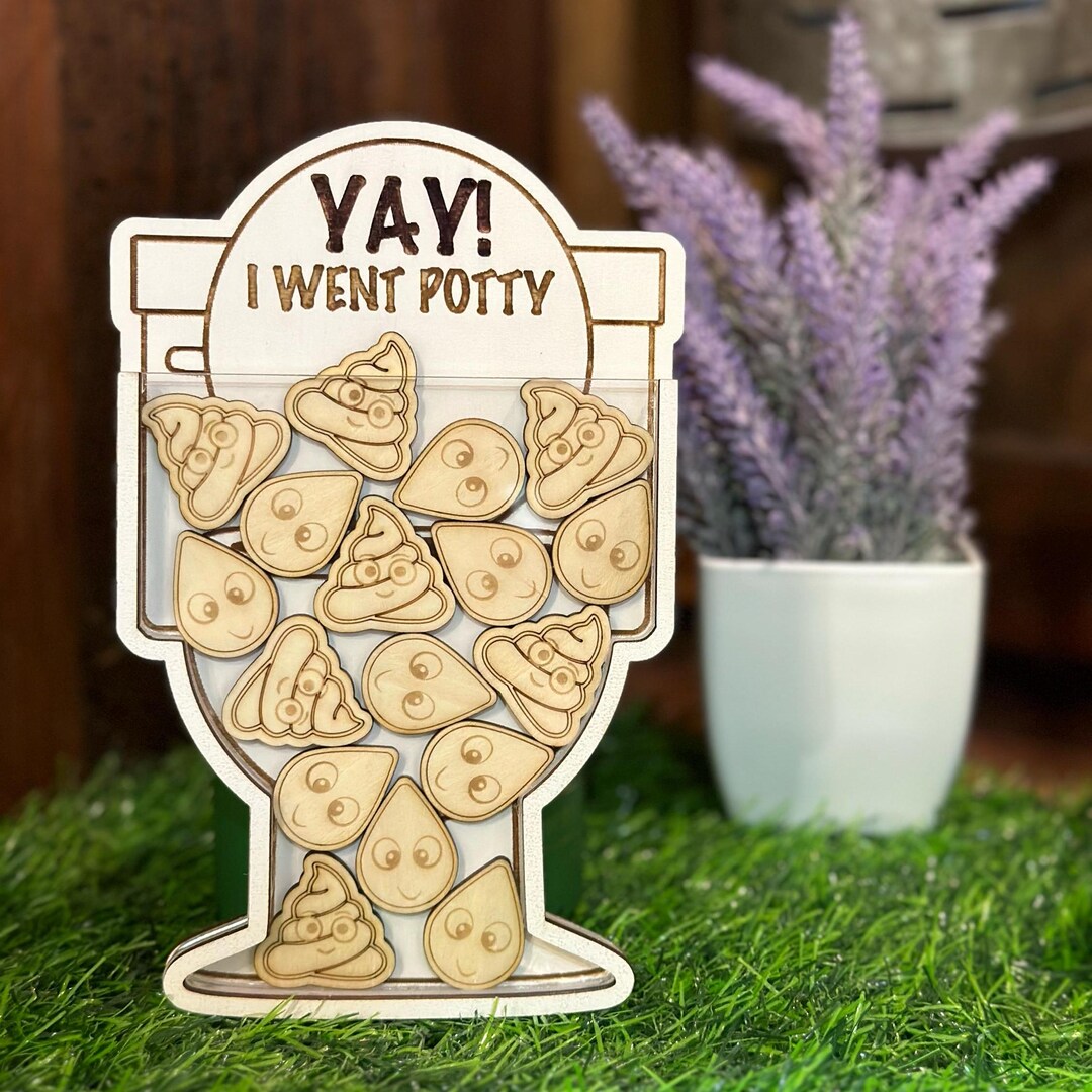 Potty Training Jar - Reward System - Reward Tokens - Toilet Training ...
