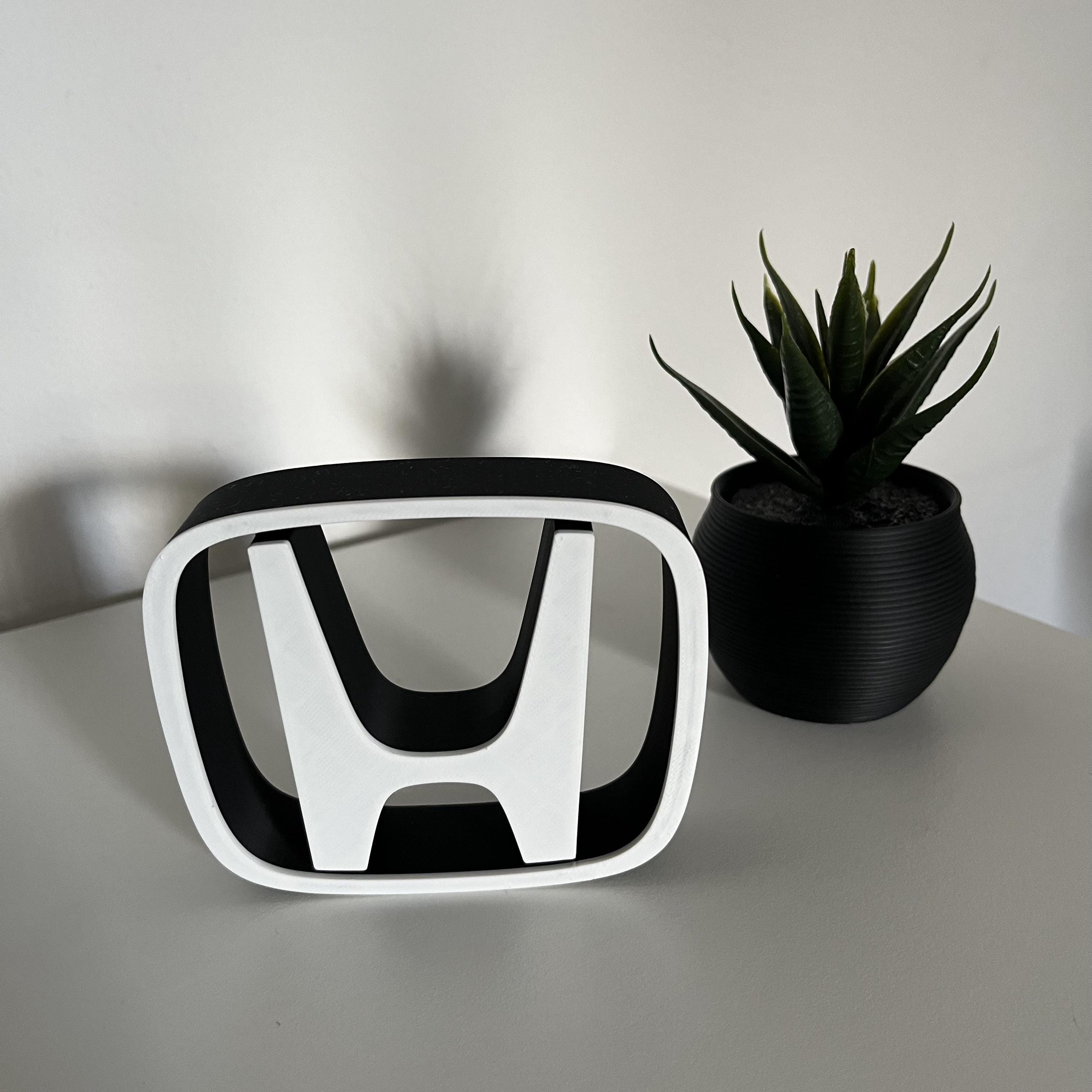 Honda Logo Fan Sign 3D Printed Decor for Car and Motorcycle Enthusiasts ...