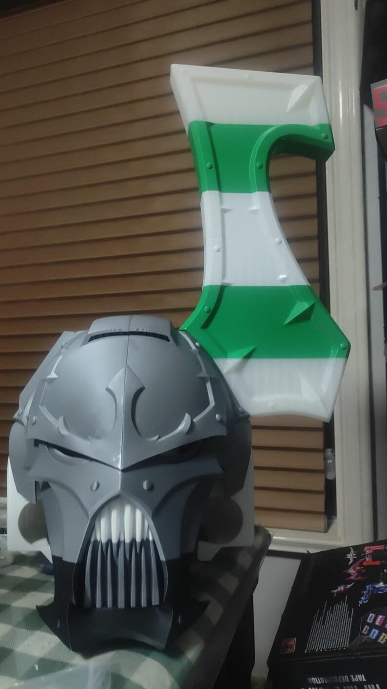 Space Marine 2 World Eaters Helmet - Etsy