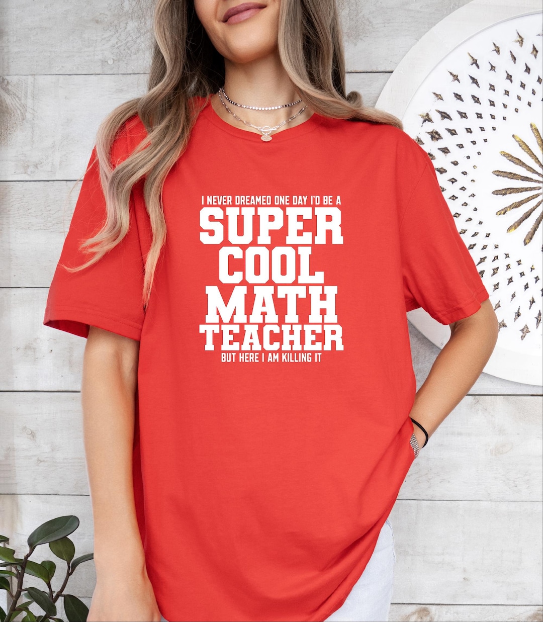 Funny Math Teacher Shirt, Super Cool Math Teacher Shirt, Gift for Math ...