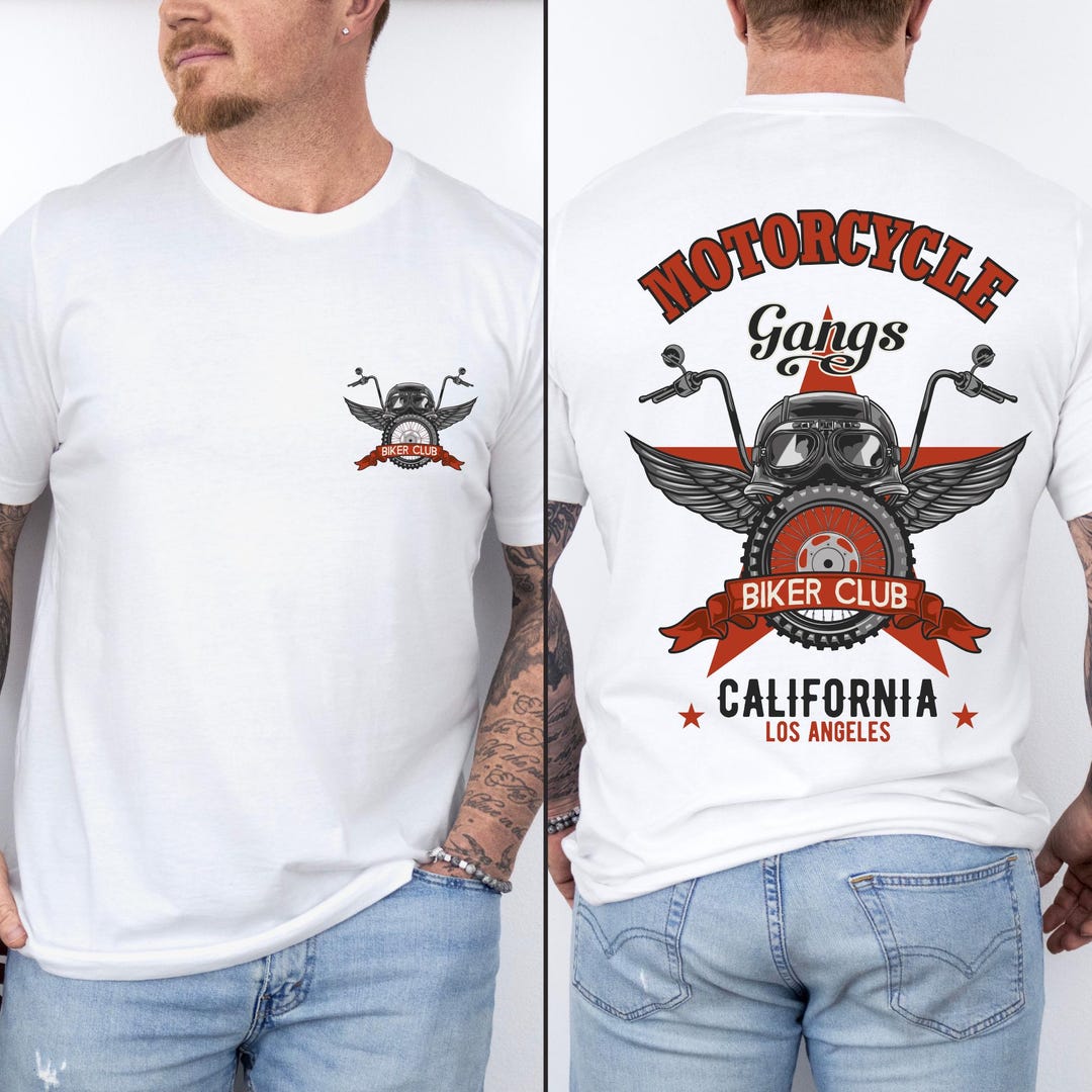 Motorcycle Gangs Biker Club Shirt, Road King Shirt, Motorcycle Shirt ...