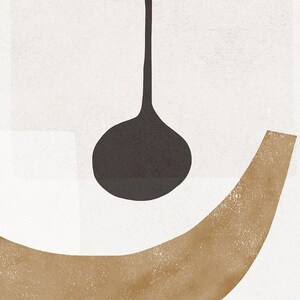 Abstract Art Print 'balancing' Modern Gallery Wall Art - Etsy