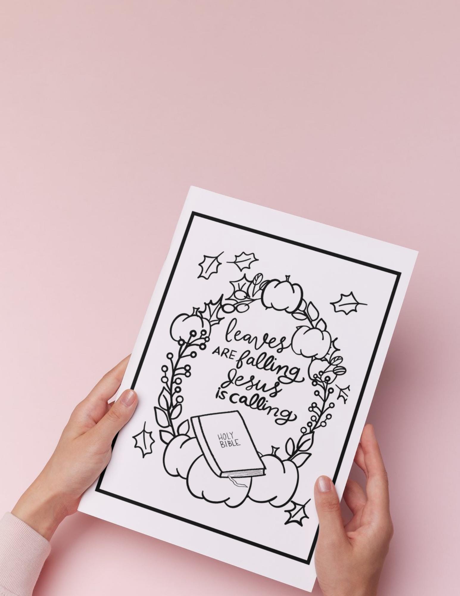 Christian Thanksgiving Coloring Pages| Faith-inspired Digital Download ...