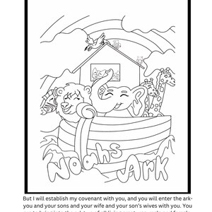 10 Old Testament Bible Story Coloring Pages Png Downloads - Etsy UK