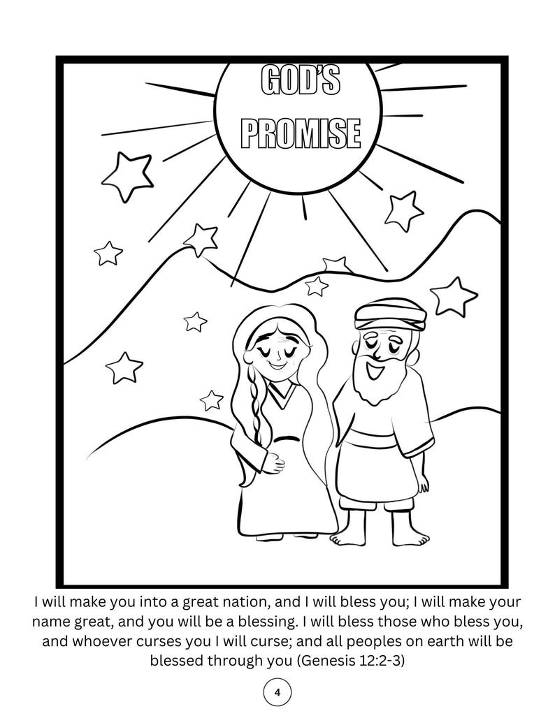 10 Old Testament Bible Story Coloring Pages Png Downloads - Etsy UK