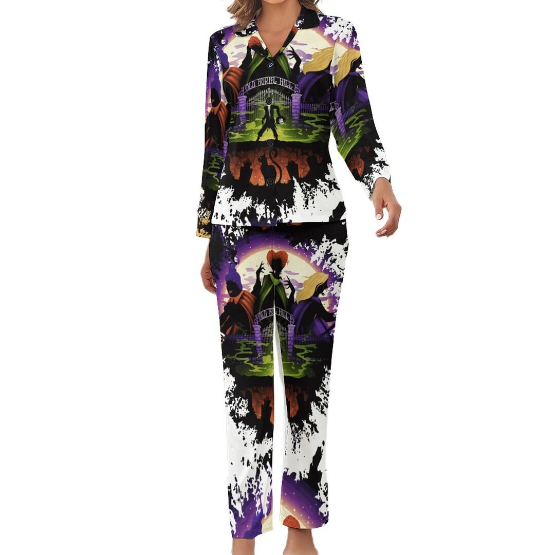 Hocus Pocus Satin Pajama Set - Etsy