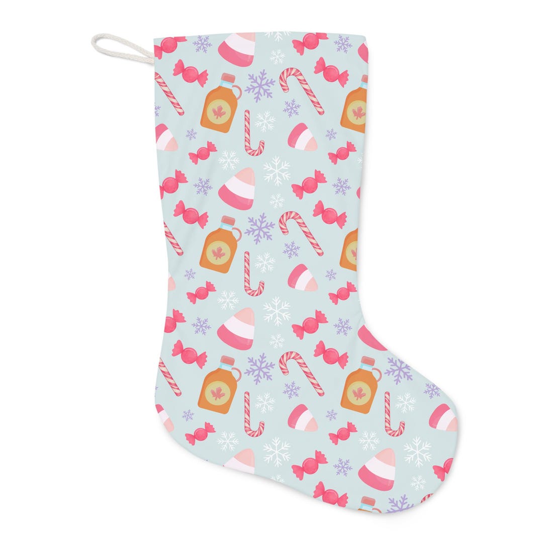 Elf Diet Santa Stocking - Etsy