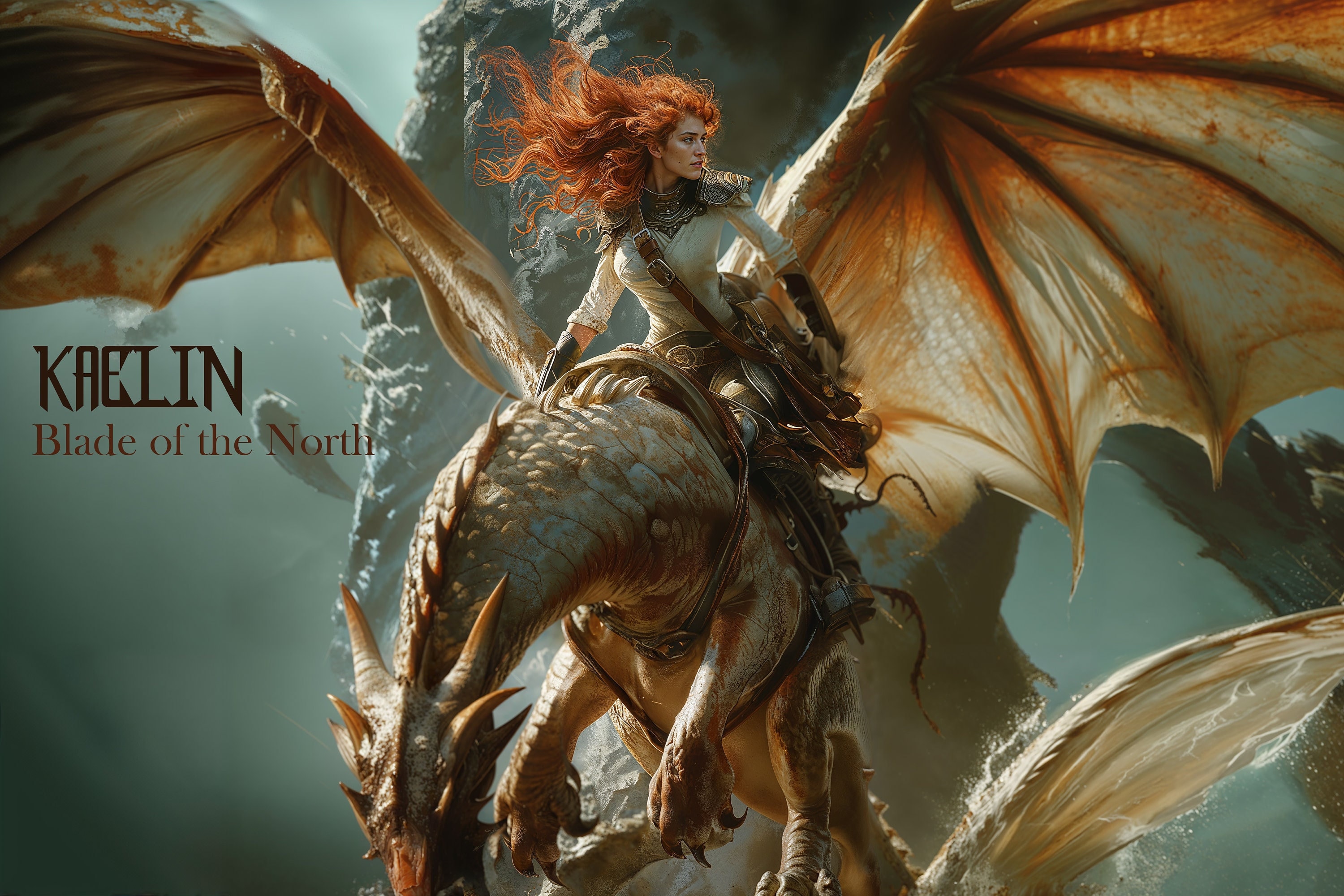 Poster Art Dragon Rider: Enchanted Female Warrior Fantasy iPhone ...