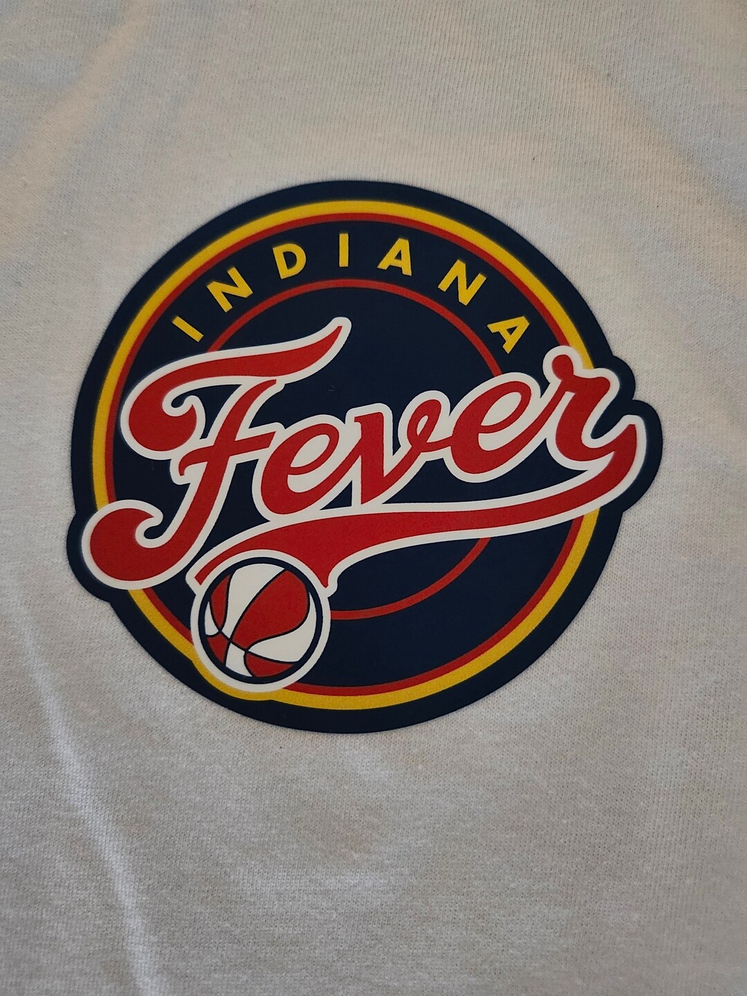 M,XL White Indiana Fever Tee Shirts With Vented Underarms in Xl - Etsy