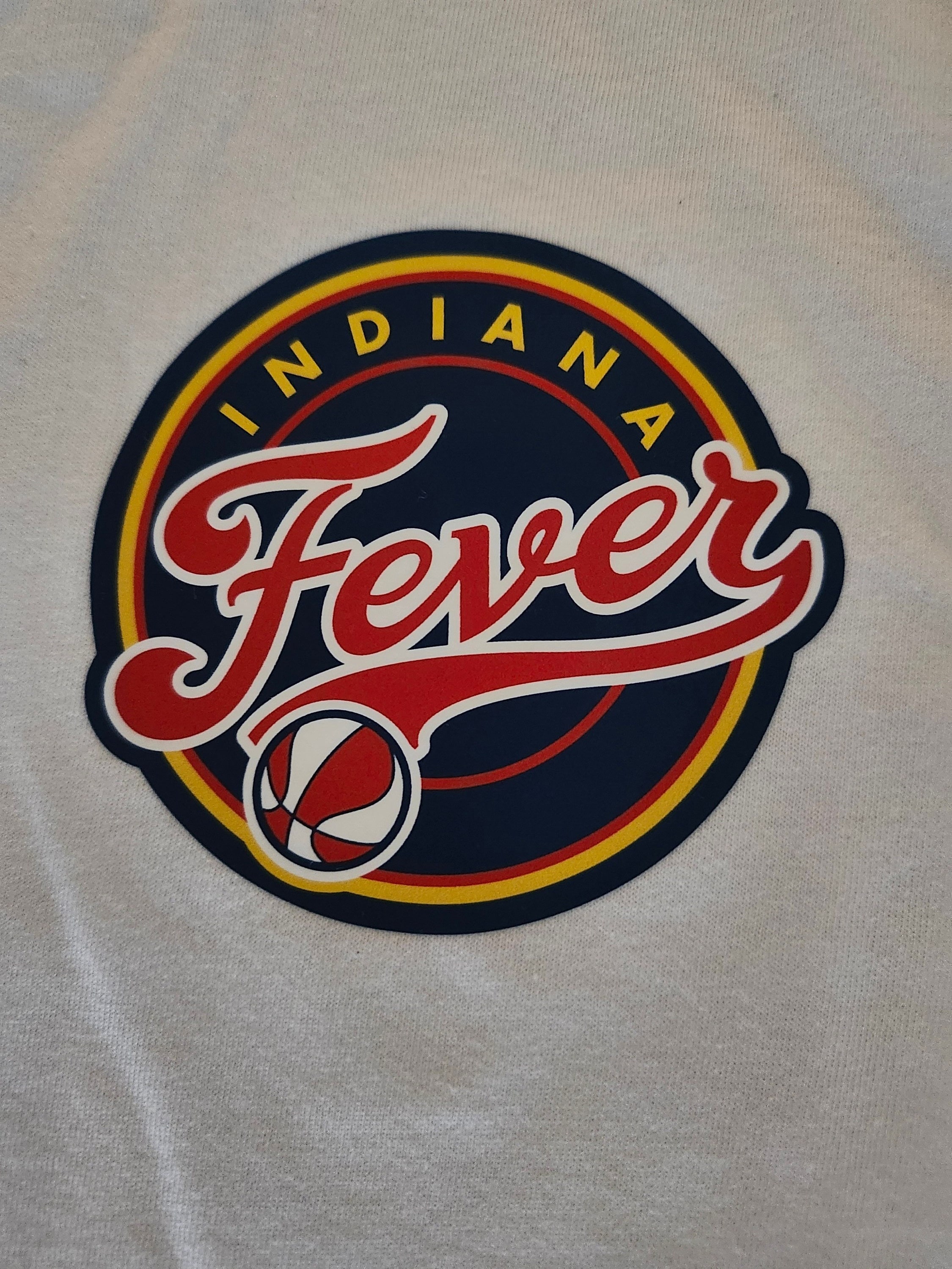 M,XL White Indiana Fever Tee Shirts With Vented Underarms in Xl - Etsy