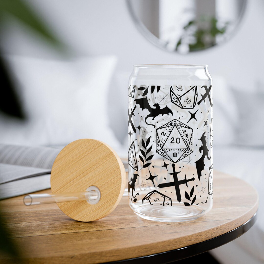 DND Glass Cup | Dungeons and Dragons Gift for Dungeon Masters and TTRPG ...