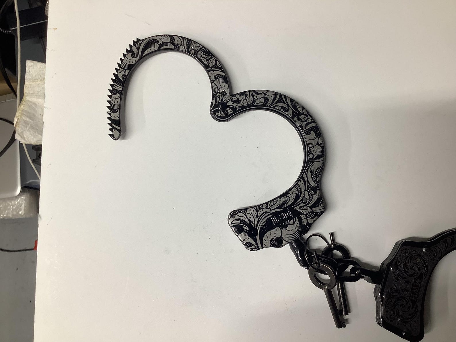 UZI Handcuff, Laser, Cut, Engraving, Files, Laser Pattern, Engraving ...