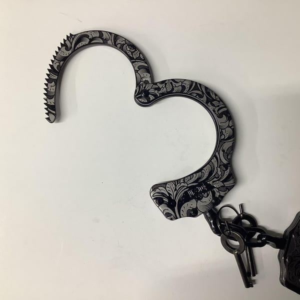 Laser Engraved Handcuffs - Etsy