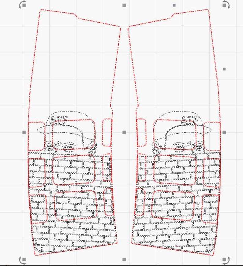ATF AR-15 Fiber Laser Template. Lightburn .svg, AI, Eps, Pdf Laser ...