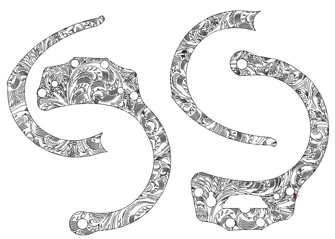 UZI Handcuff, Laser, Cut, Engraving, Files, Laser Pattern, Engraving ...