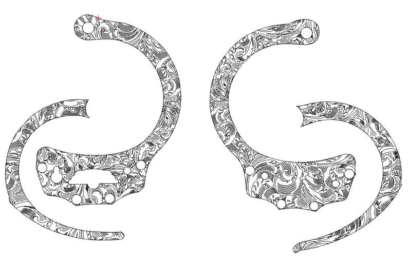 UZI Handcuff, Laser, Cut, Engraving, Files, Laser Pattern, Engraving ...