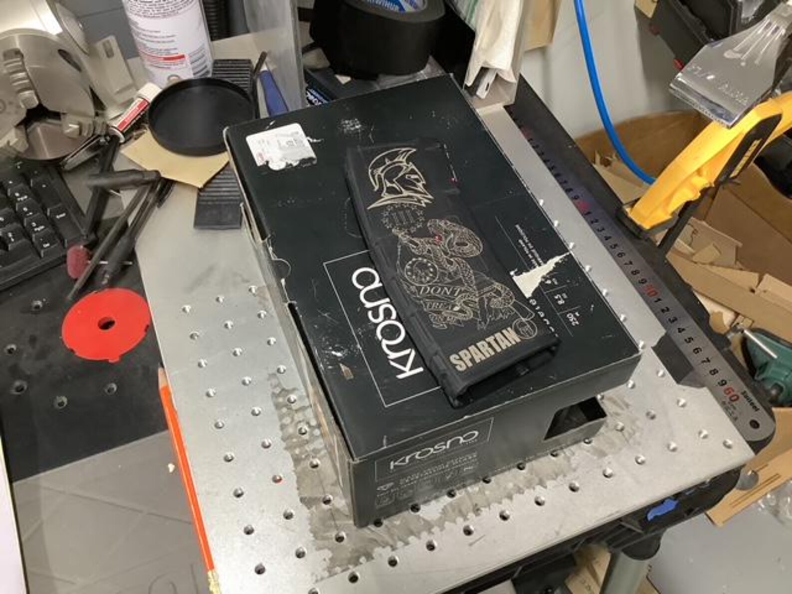 Spartan AR-15 Fiber Laser Template. Lightburn .svg, AI, Eps, Pdf Laser ...