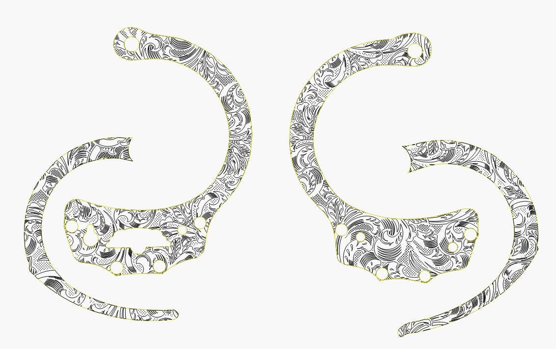 UZI Handcuff, Laser, Cut, Engraving, Files, Laser Pattern, Engraving ...