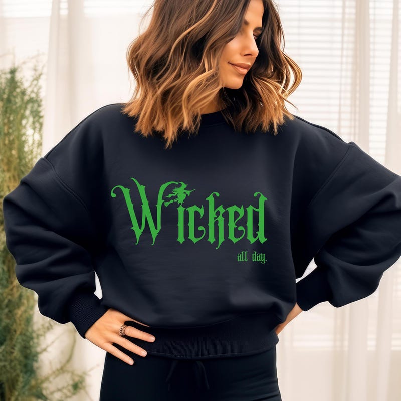 Wicked the Movie Sweater - Etsy