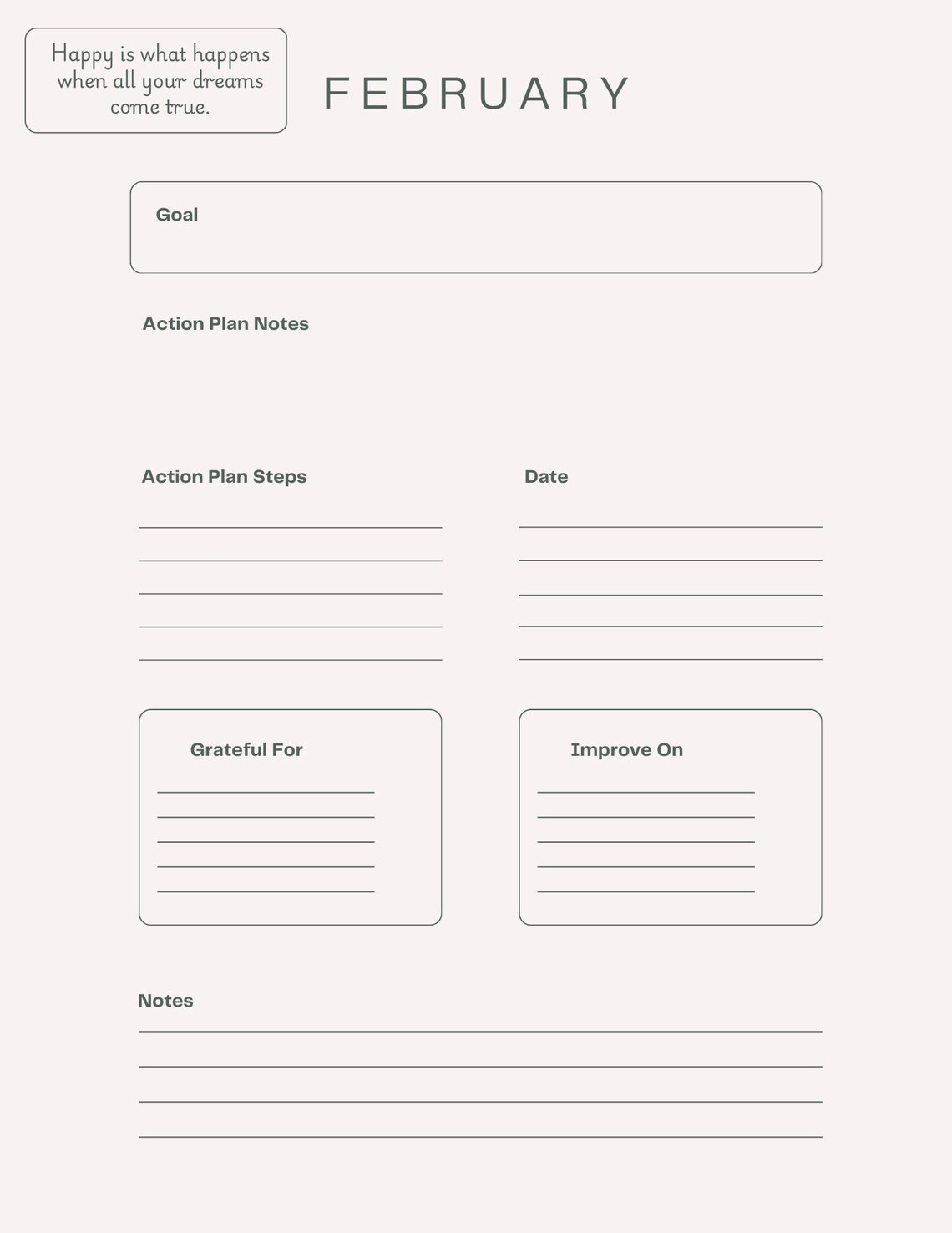 ONE PAGE Wicked Daily Planner, ADHD Daily Planner, Defy Gravity All Day ...