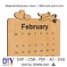Layered Calendar 2025 With Stand Bundle, 3D Calendar With Cute Dogs ...