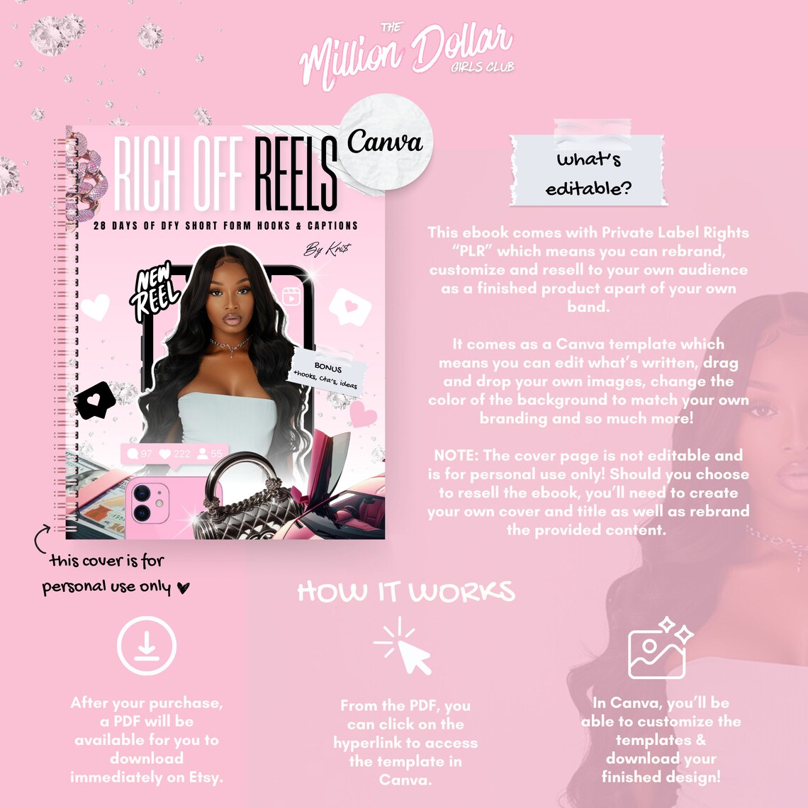 Rich off Reels 28 Done for You Hooks & Captions for Digital Marketing ...