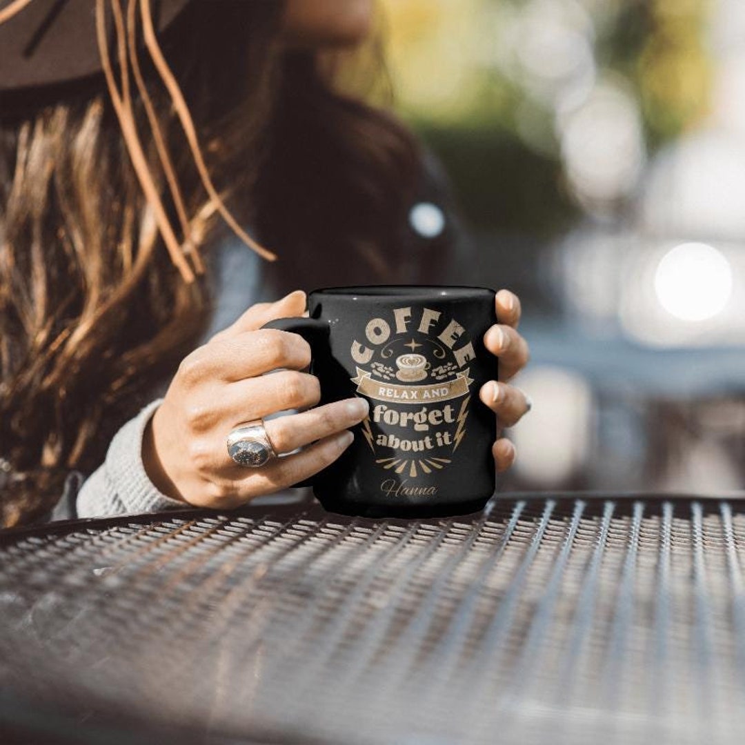 Coffee Mug, Personalized Coffee Lovers Mug With Name, Gift for Coffee ...