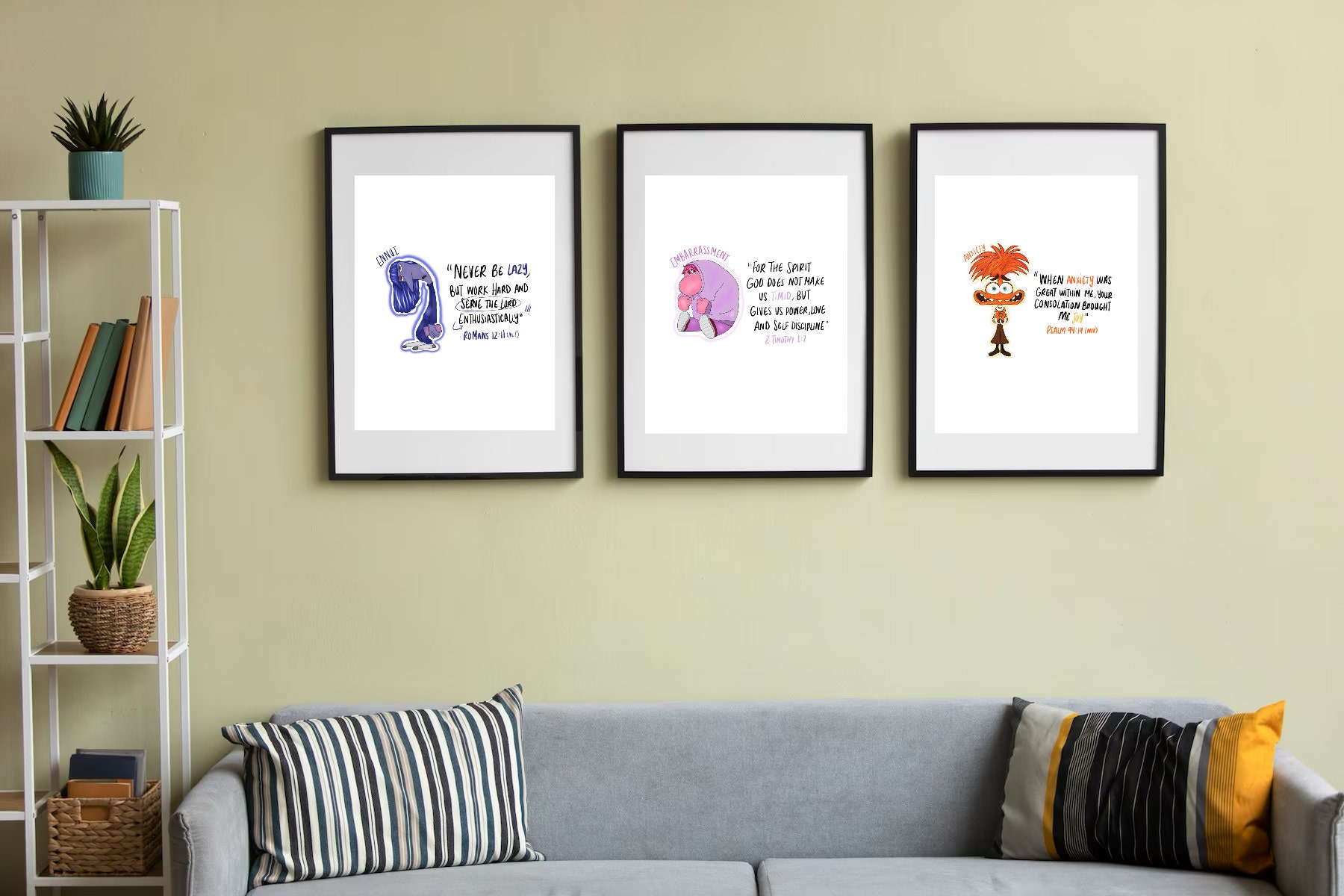 INSIDE OUT 2 BIBLE Verse *digital Art* - Etsy