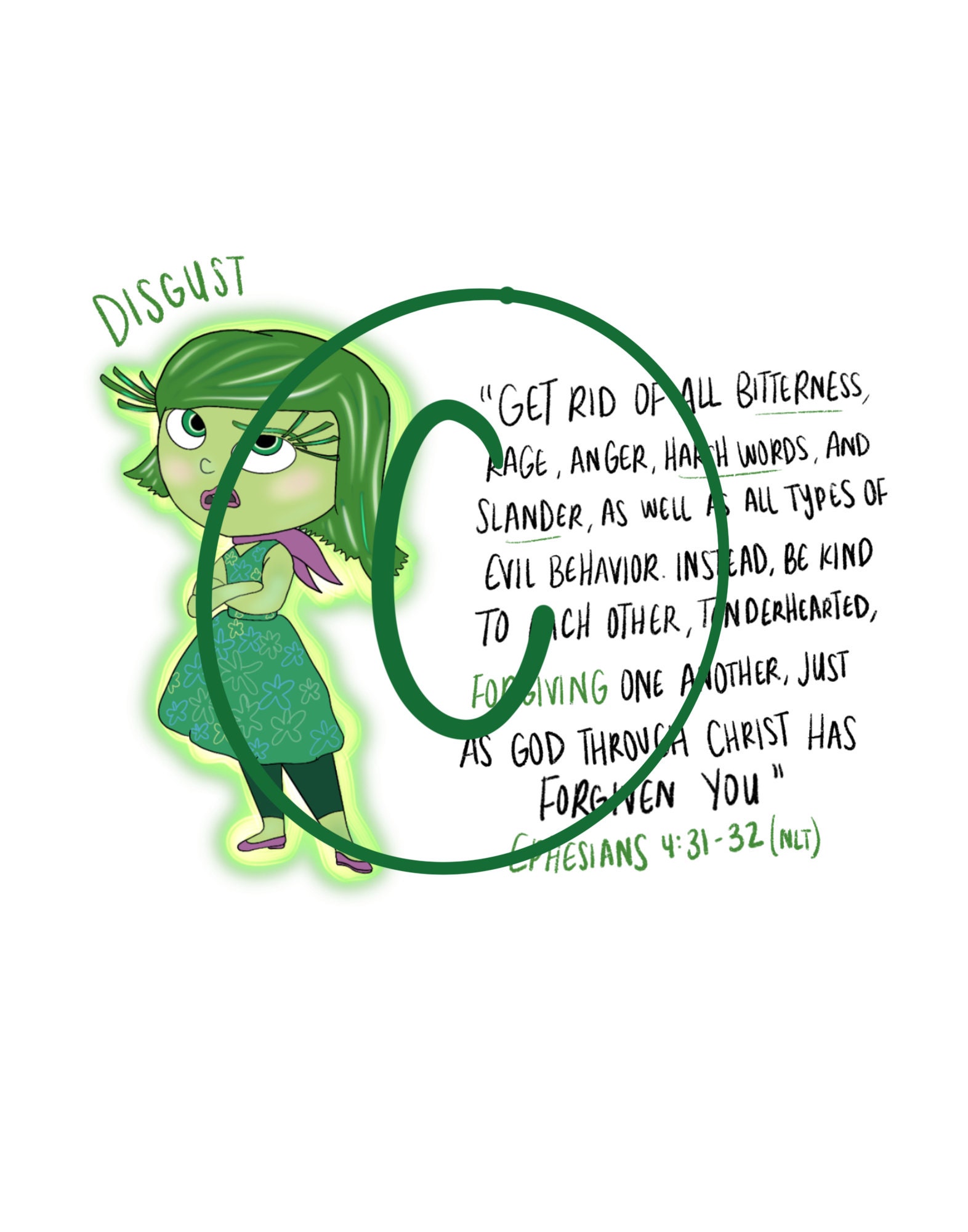 INSIDE OUT 2 Bible Verse Wall Art *digital Download* - Etsy