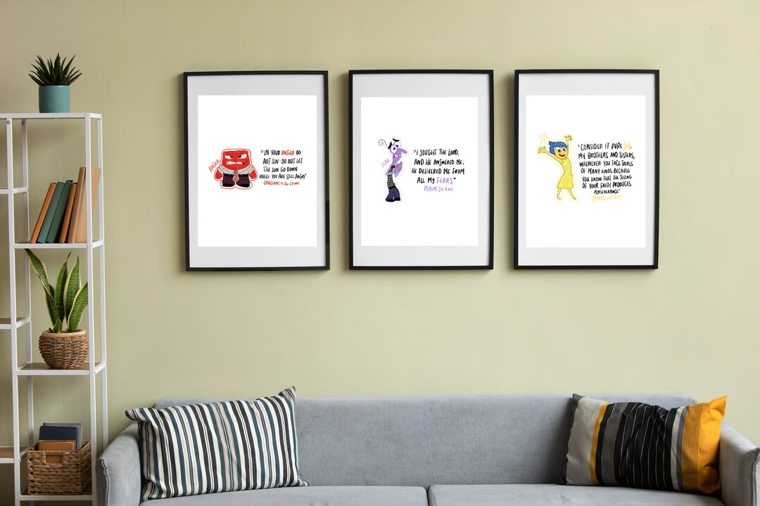 INSIDE OUT 2 Bible Verse Wall Art *digital Download* - Etsy