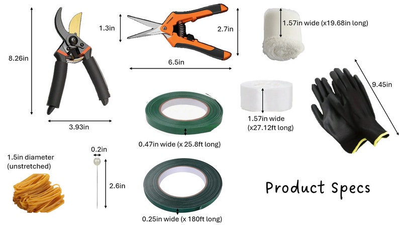 DIY Hand-held Bouquet Tool Kit Flower Arrangement Centerpiece Floral ...