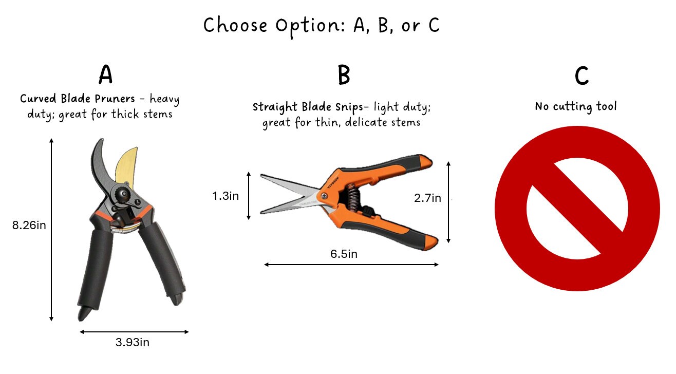 DIY Hand-held Bouquet Tool Kit Flower Arrangement Centerpiece Floral ...