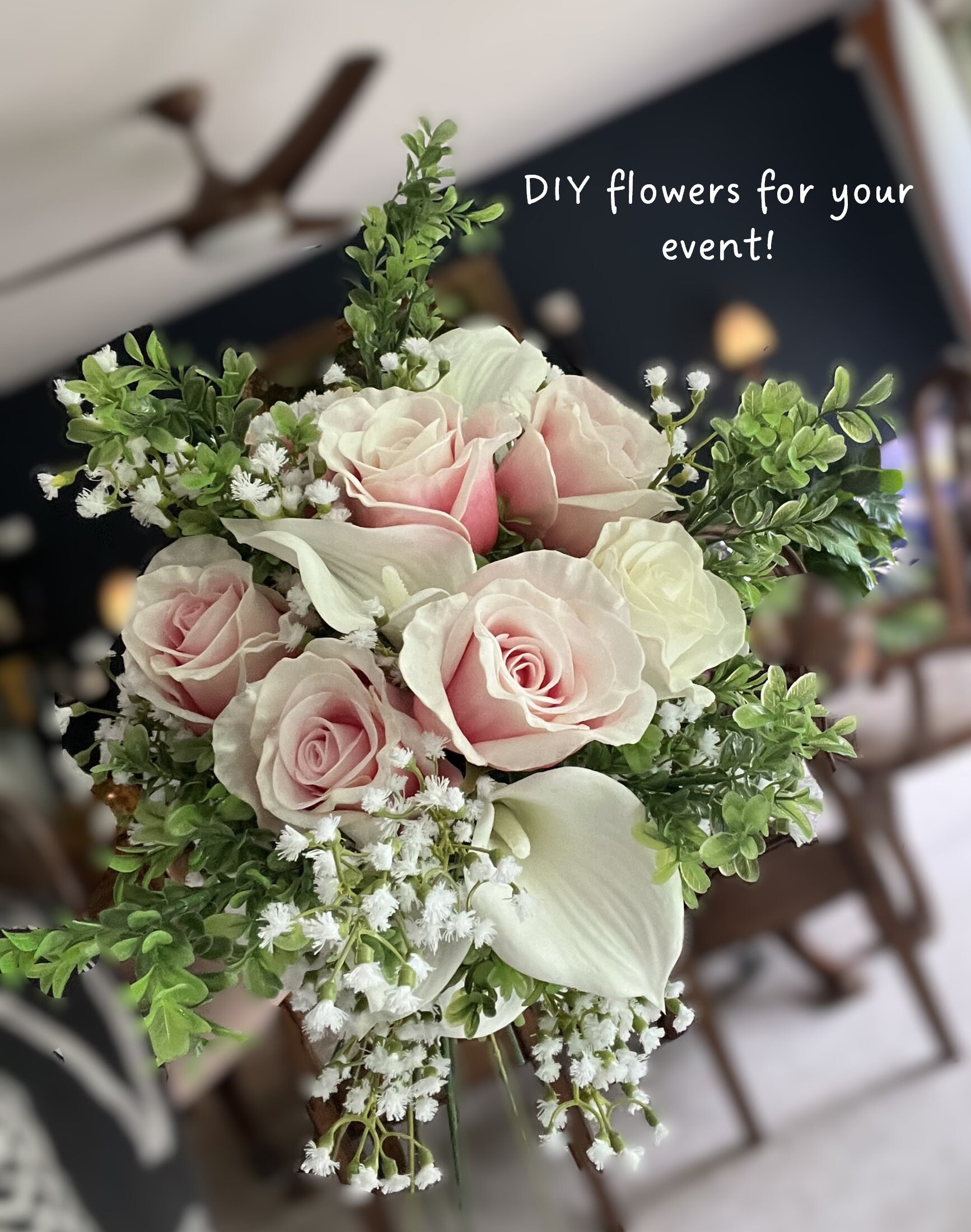 DIY Hand-held Bouquet Tool Kit Flower Arrangement Centerpiece Floral ...