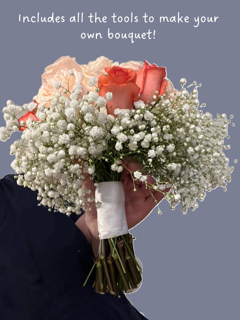 DIY Hand-held Bouquet Tool Kit Flower Arrangement Centerpiece Floral ...