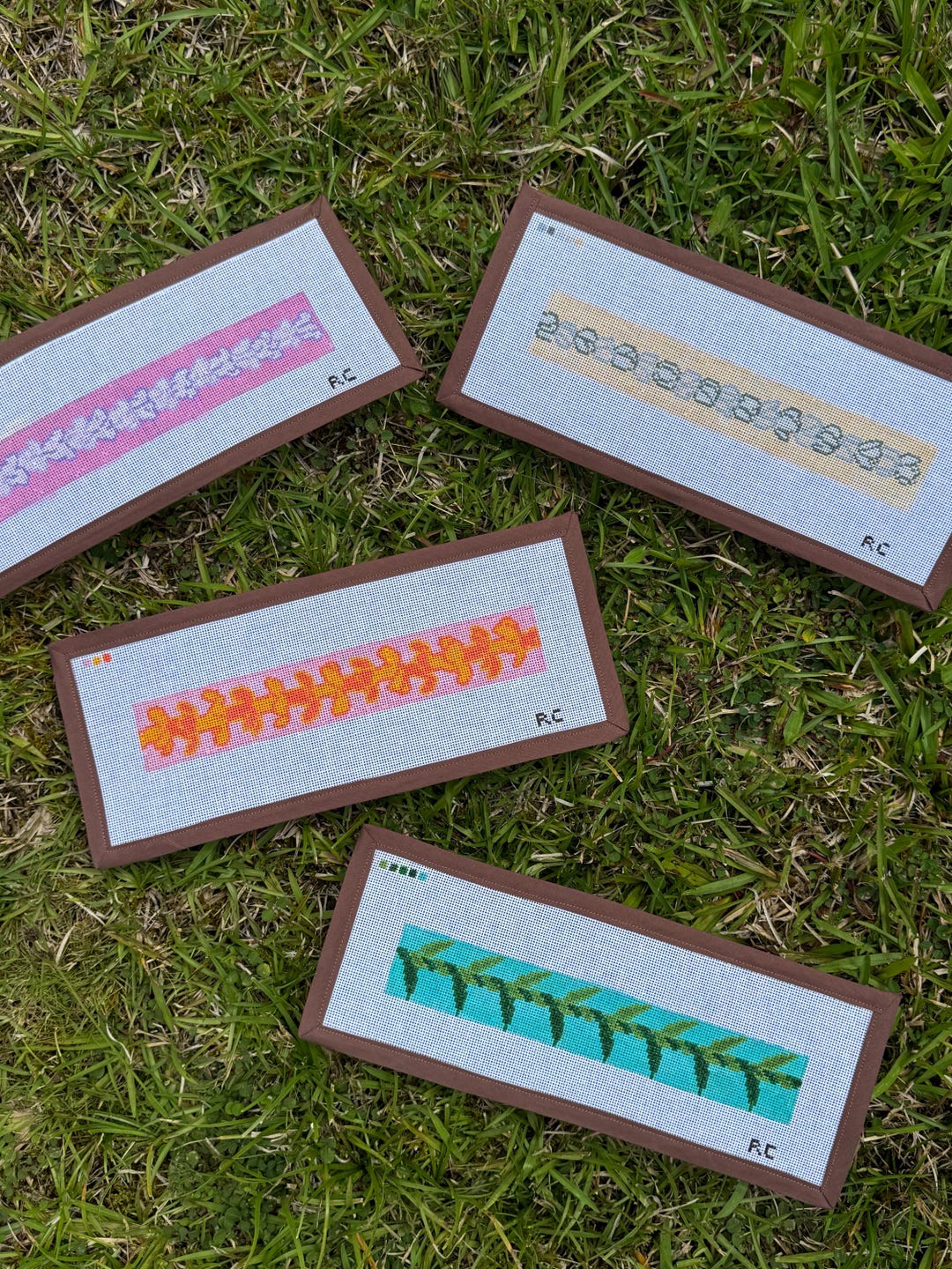 Lei Key Fobs | 18 Mesh, Hand-painted Needlepoint Canvas - Etsy