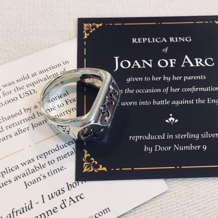 Joan Of Arc Ring Replica