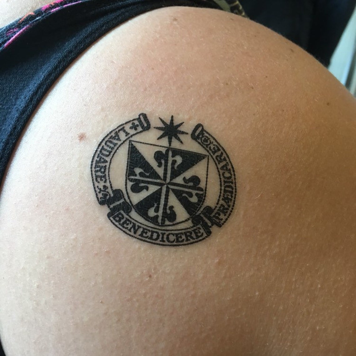 Saint Dominic Order of Preachers OP Tattoo temporary | Etsy