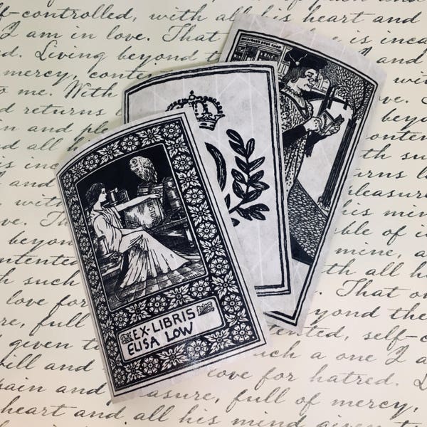Vintage Book Plates - Etsy