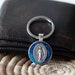 Miraculous Medal Keychain, Catholic Gifts, Epoxy Resin Key Chain ...