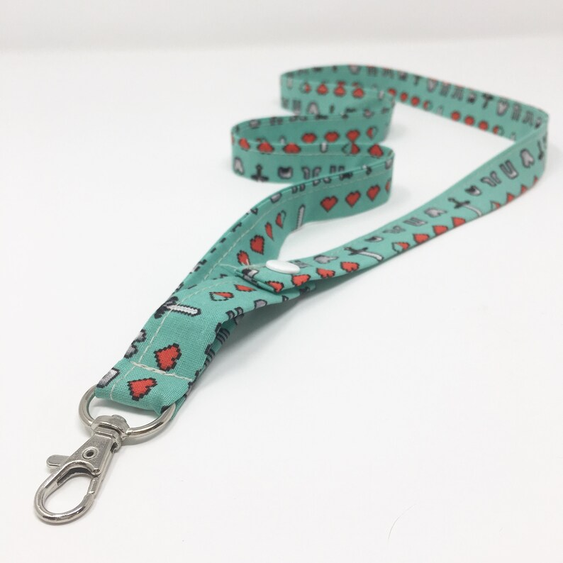 Breakaway Safety Snap Lanyards Fun Geeky Prints | Etsy