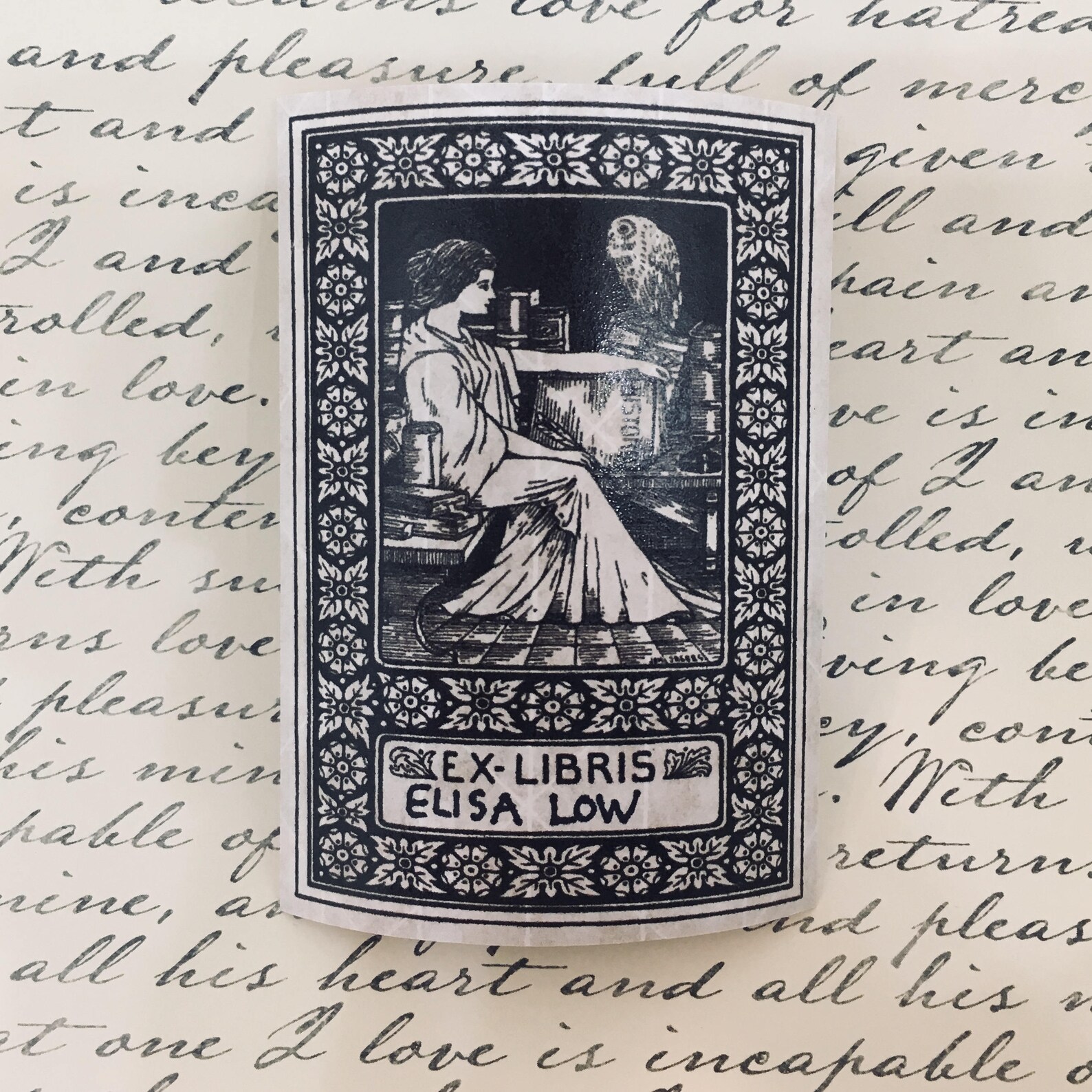 Vintage Bookplates Reproduction Assortment - Historical Bookplates ...